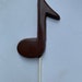 12 Chocolate Music Note Chocolate Suckers Chocolate Music - Etsy