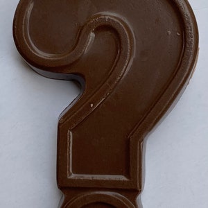 12 Question Mark Chocolate Suckers Chocolate Question Mark Candy ...