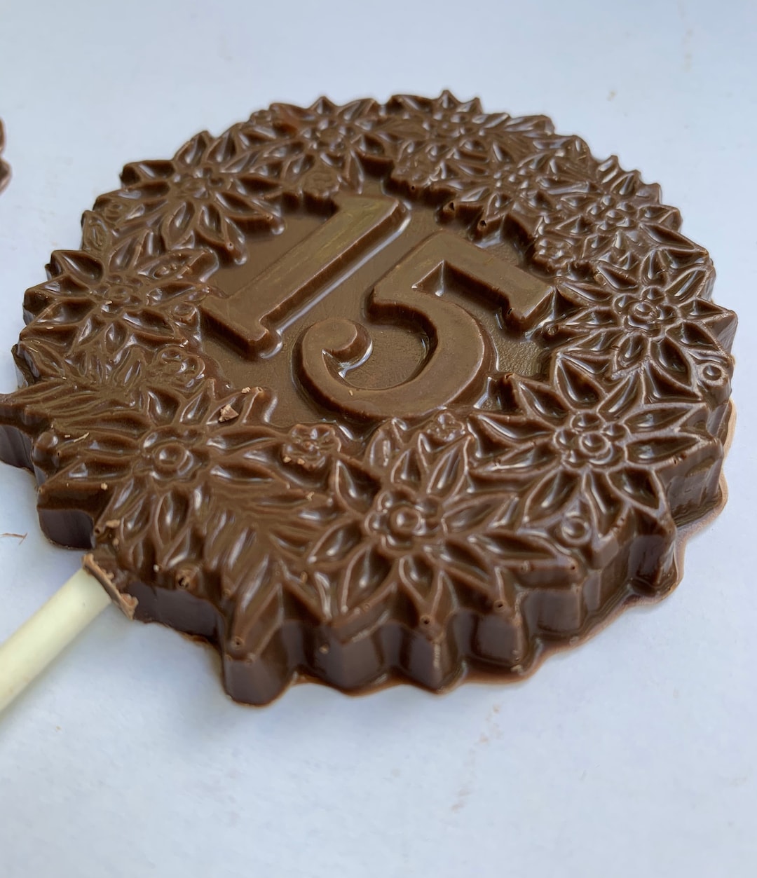 30 15th Birthday Chocolate Pops Chocolate 15th Suckers Chocolate ...