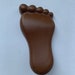 10 Chocolate Foot Pops Chocolate Suckers Chocolate Foot Candy - Etsy