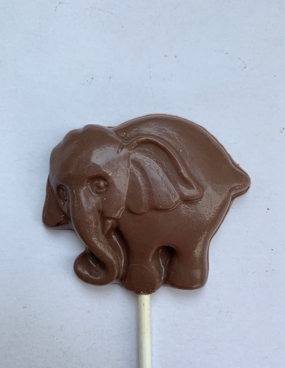 10 Chocolate Elephant Pops Chocolate Elephant Suckers Chocolate ...