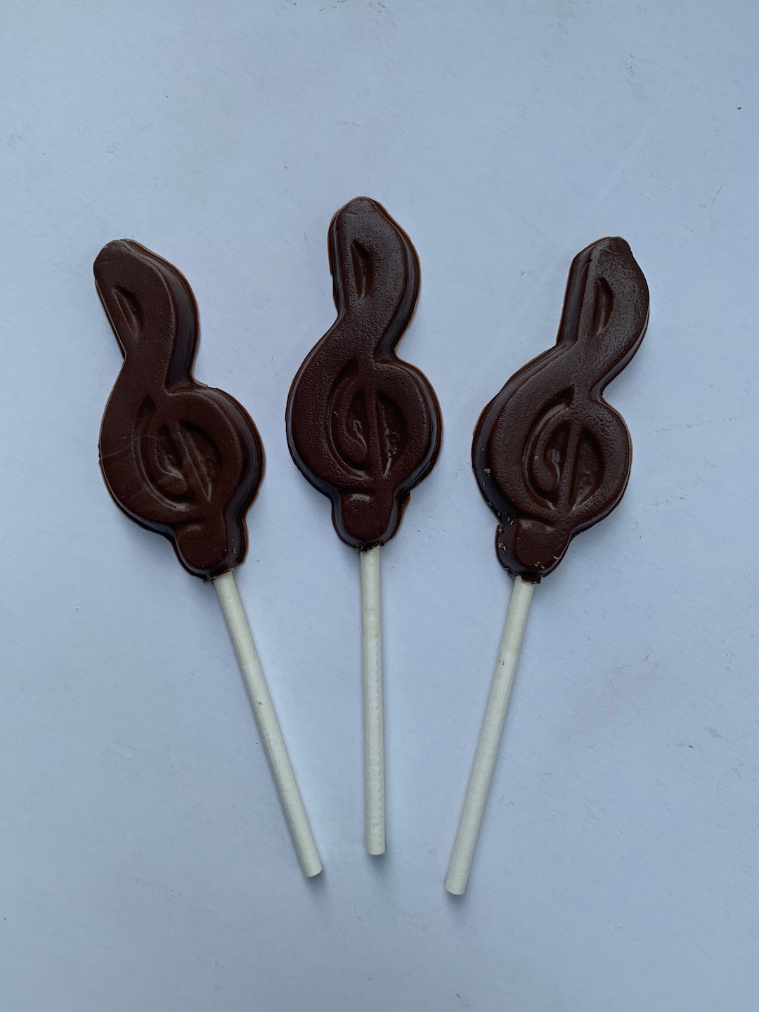 10 Chocolate Treble Clef Chocolate Suckers Chocolate Music Treble Clef ...
