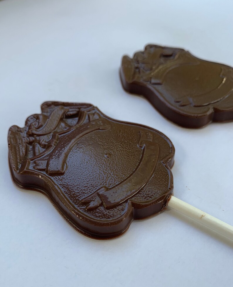 30 Chocolate Police Badge Pops Chocolate Police Badge Suckers Chocolate ...
