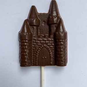 12 Chocolate Castle Pops Chocolate Castle Suckers Chocolate Princess ...