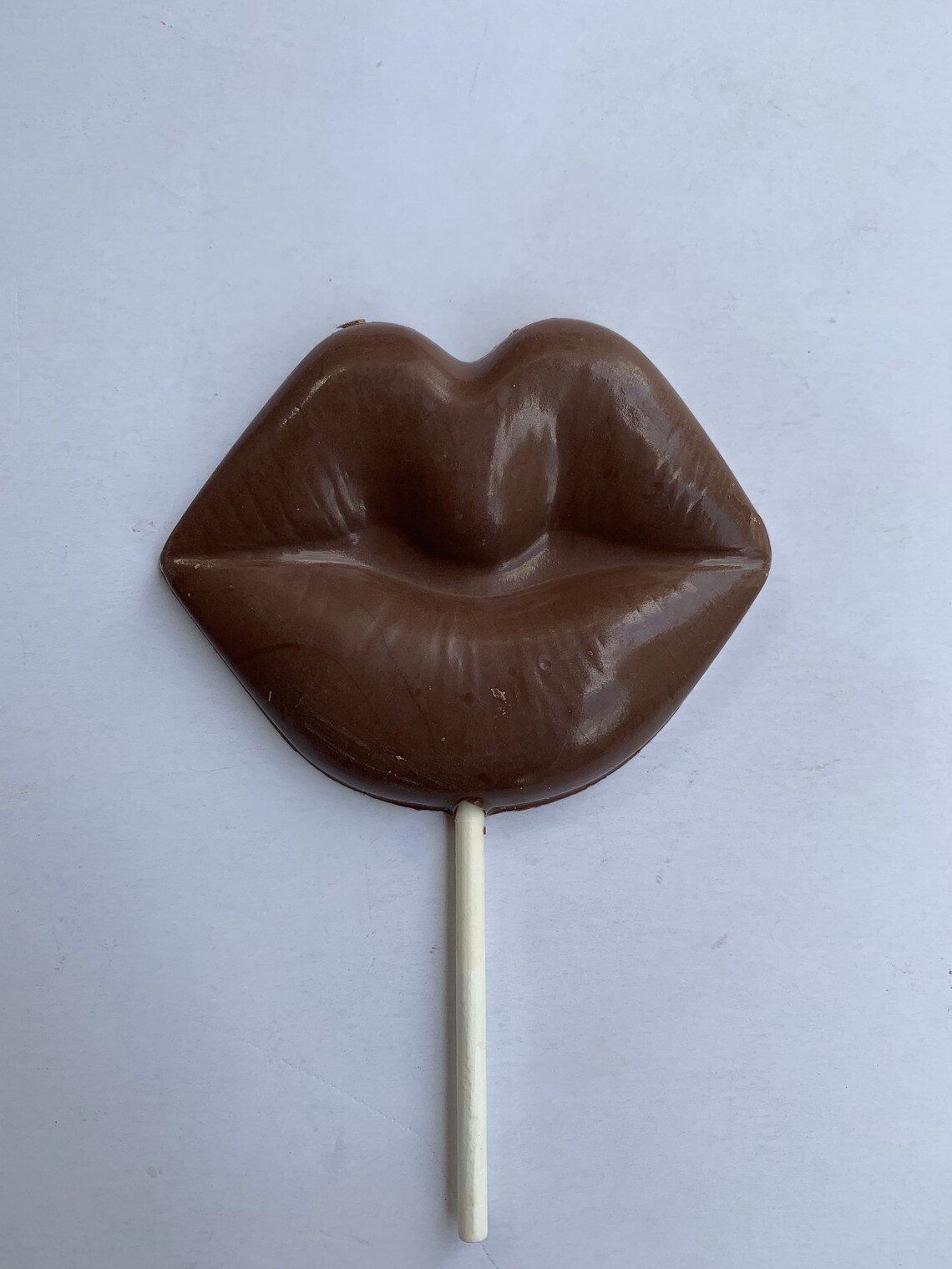12 Chocolate lips chocolate suckers chocolate lips candy lips | Etsy