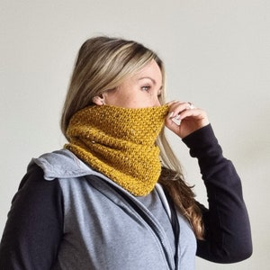 CROCHET PATTERN, Crochet Neck Warmer Pattern, Cowl Pattern, Crochet ...