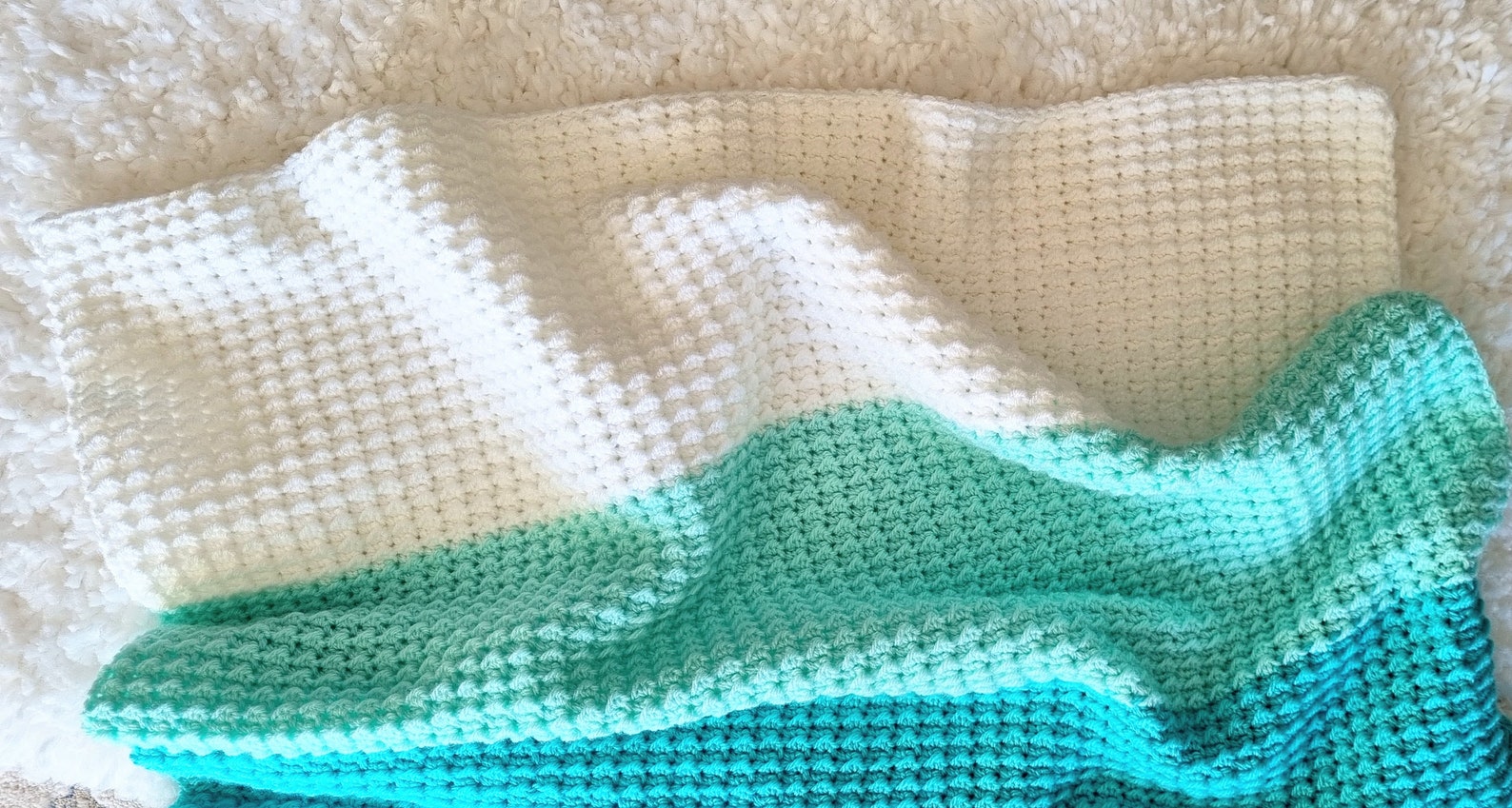 CROCHET Baby Blanket PATTERN Textured Crochet Baby Blanket - Etsy