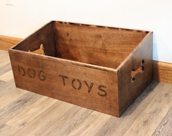 Large Dog Toy Box | Etsy