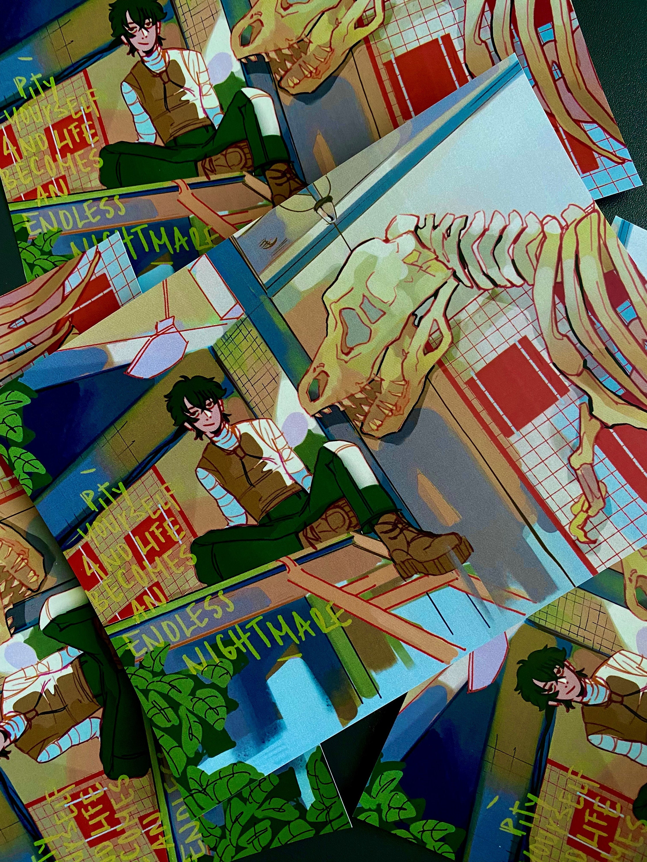 Pity Yourself Anime Inspired Art Print | Etsy