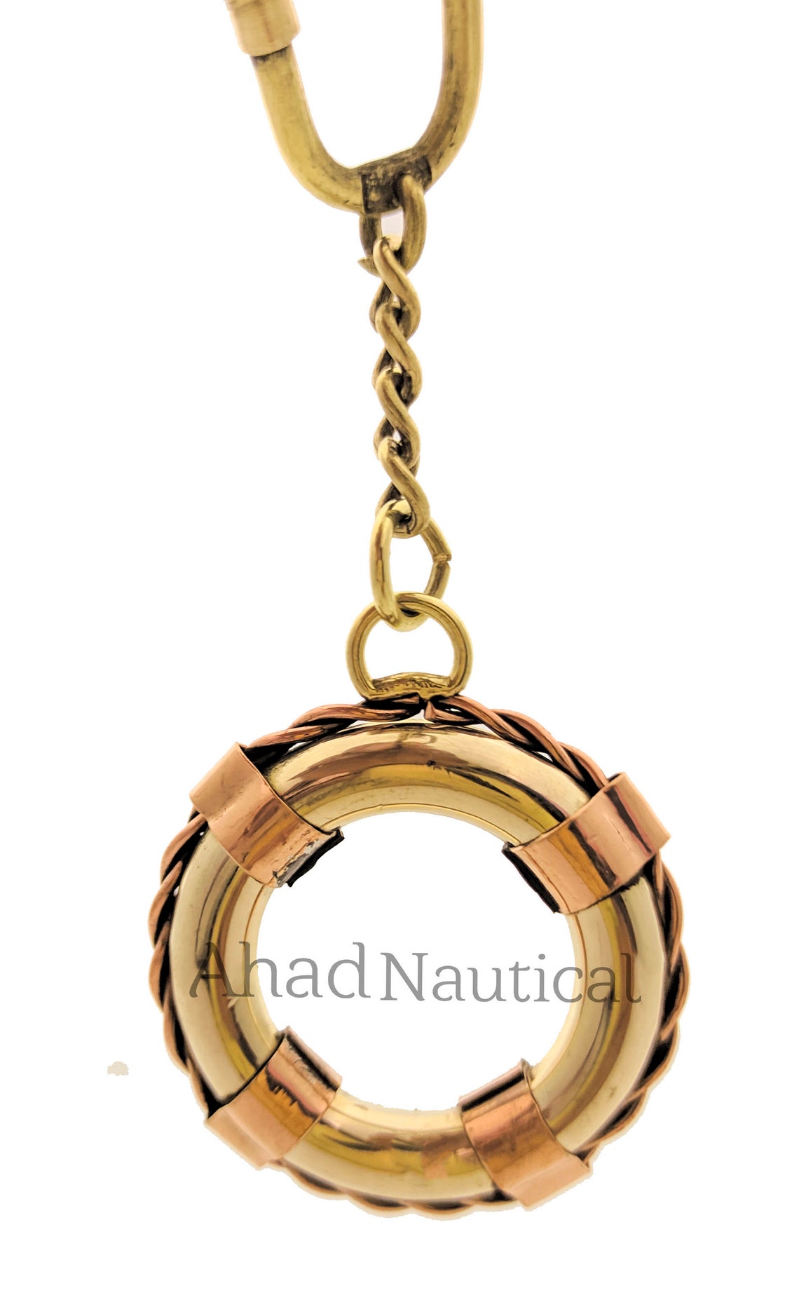 Solid Brass Nautical Key Chain, Key Ring, Bike Key Chain, Best ...