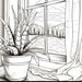 House Plants , Gardens Plant Coloring Pages 20 Printable Pages , Adult ...
