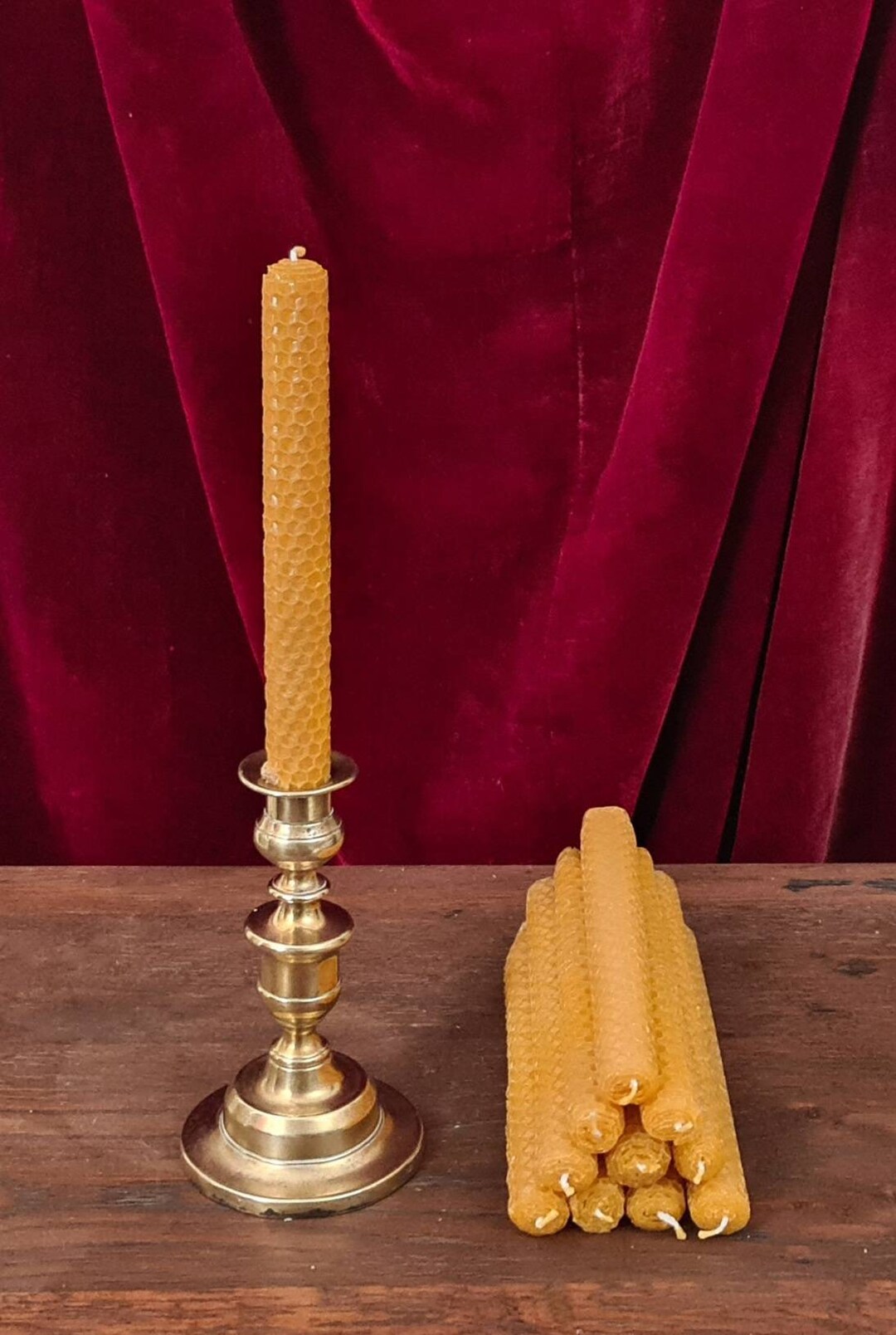1850s Small VICTORIAN Brass Candlestick - Etsy