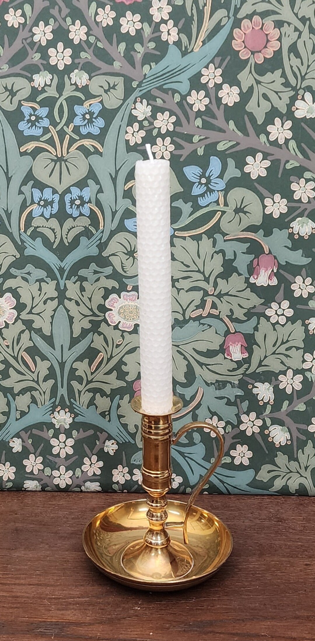 1950s Beautiful High-quality Solid Brass Chamberstick - Etsy