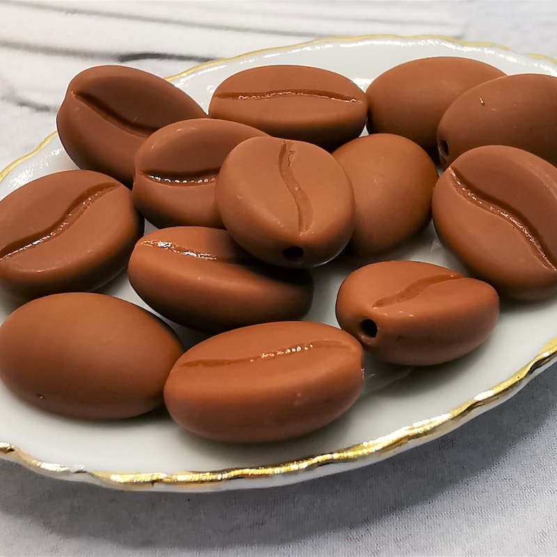 Coffee Bean Beads - Etsy