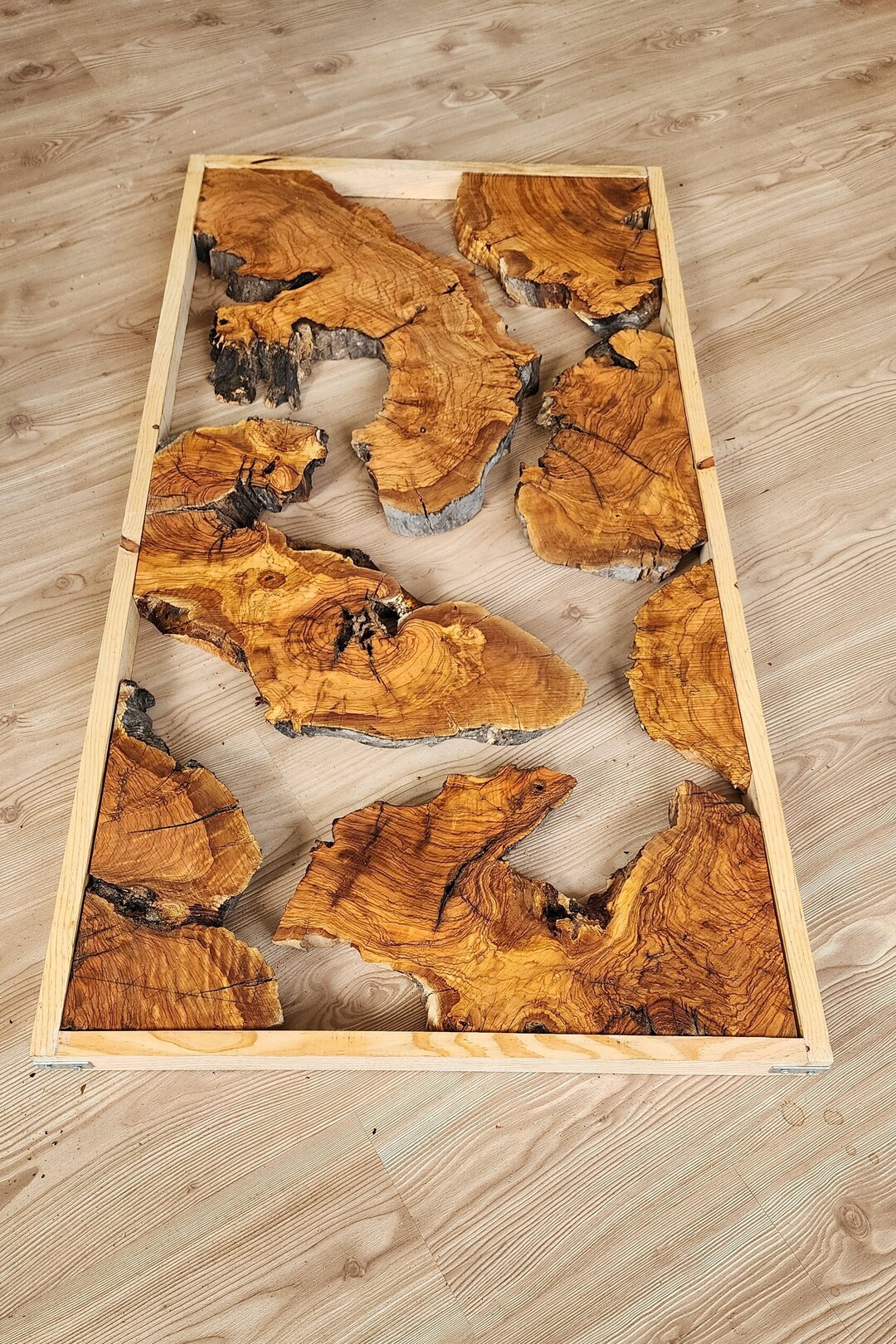 48"x24" Olive Wood Table (122cm X 61cm) - Etsy