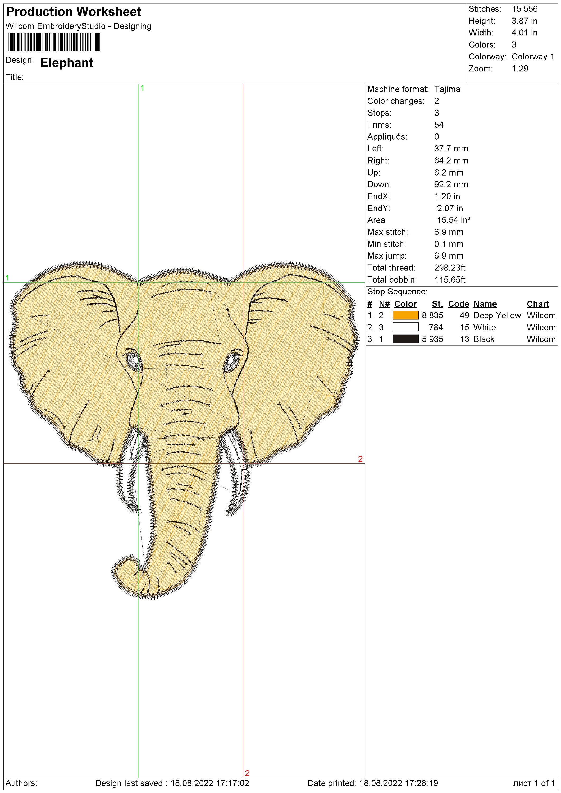 Elephant Machine Embroidery Design. Format Pes Vp3 Jef Hus - Etsy