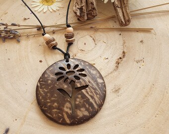 Coconut Pendant | Etsy