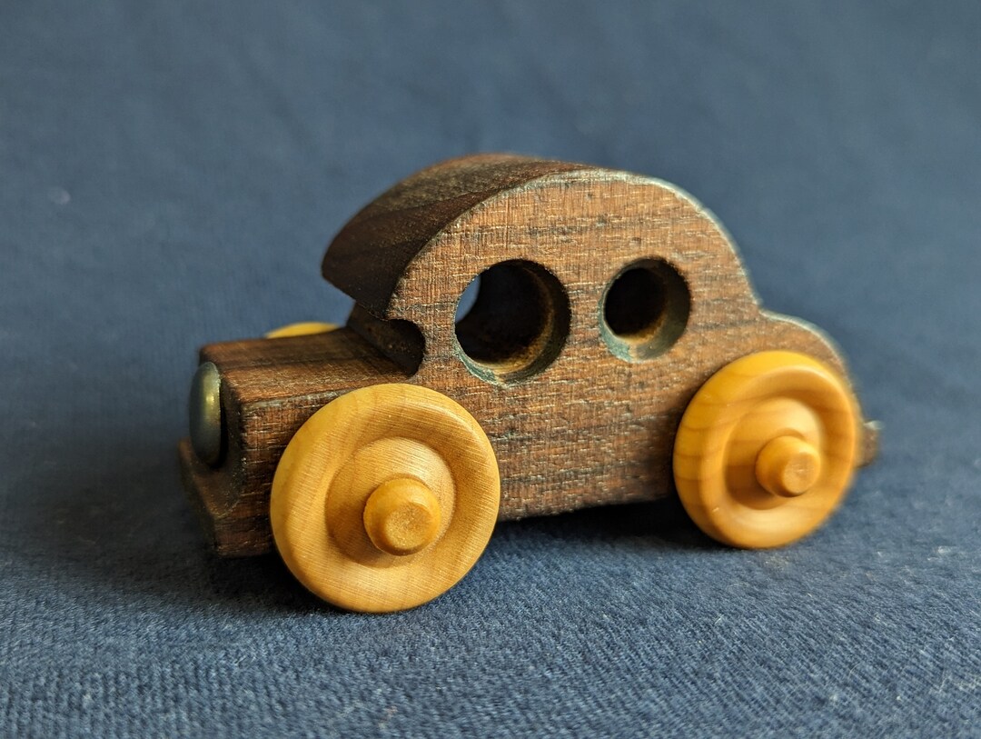 Walnut Car 2 Window VW Vintage Style - Etsy