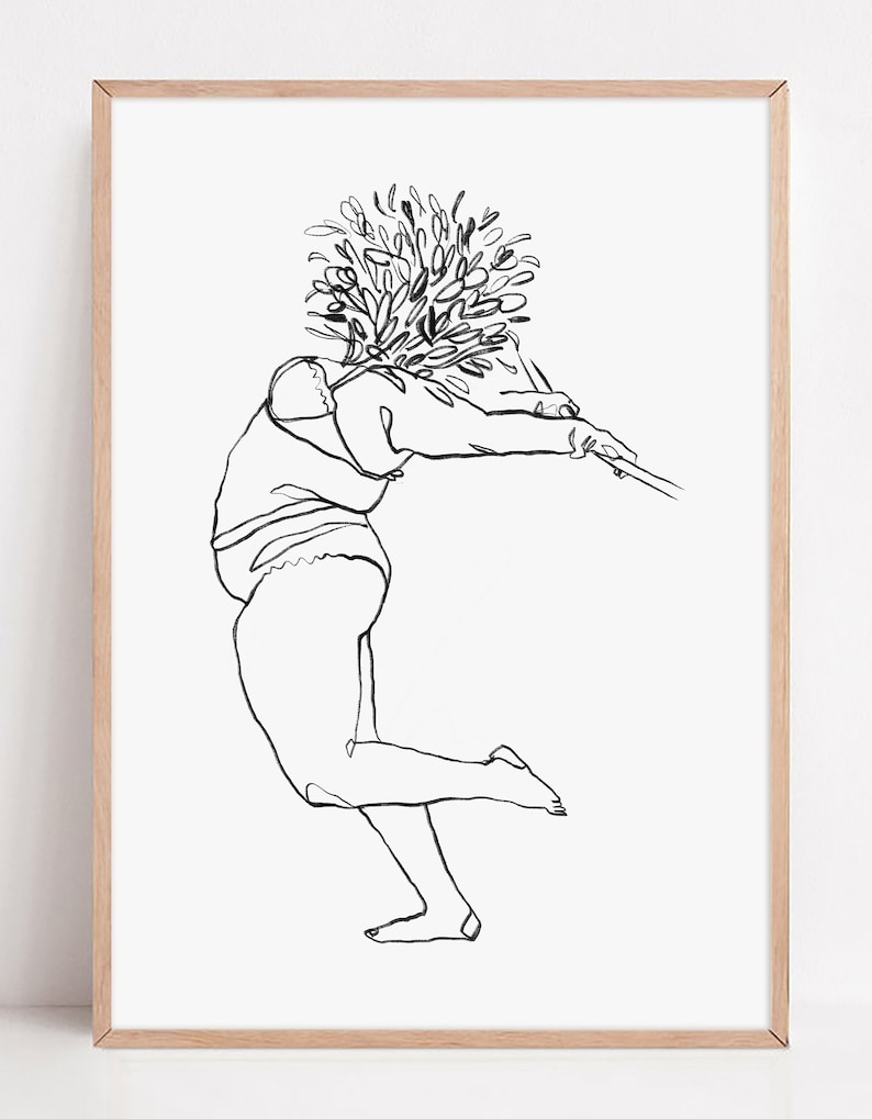 Body Positivity Line Drawing Instant Download Body Etsy