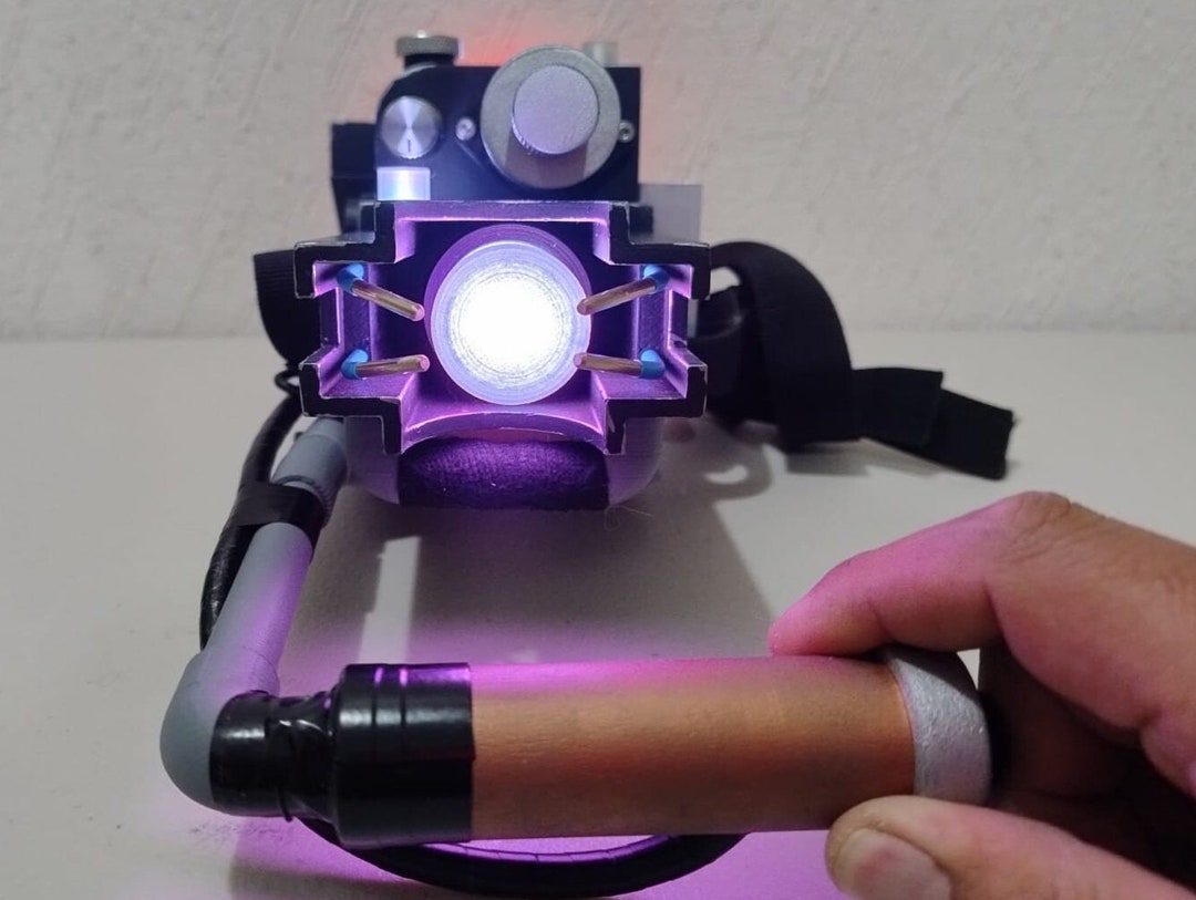 Arm Mounted Protonpack Frozen Empire Neutrona Gauntlet - Etsy