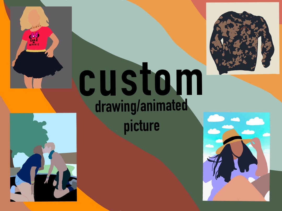 Custom Drawing of One of Your Photos! - Etsy