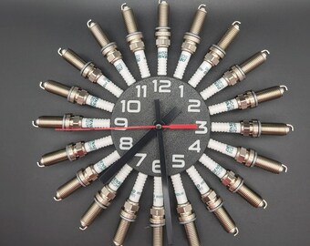Spark Plug Clock | Etsy