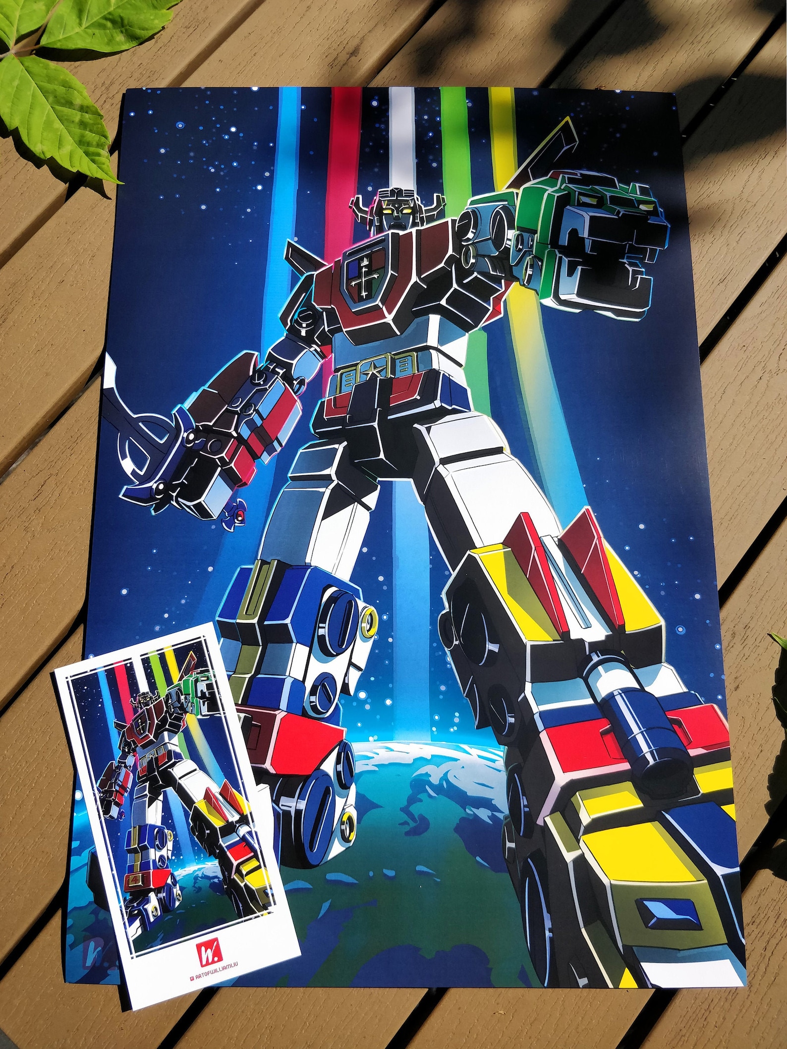 Voltron-beast King Golion: 12"x18" & 24" X 36" Anime Poster - Etsy