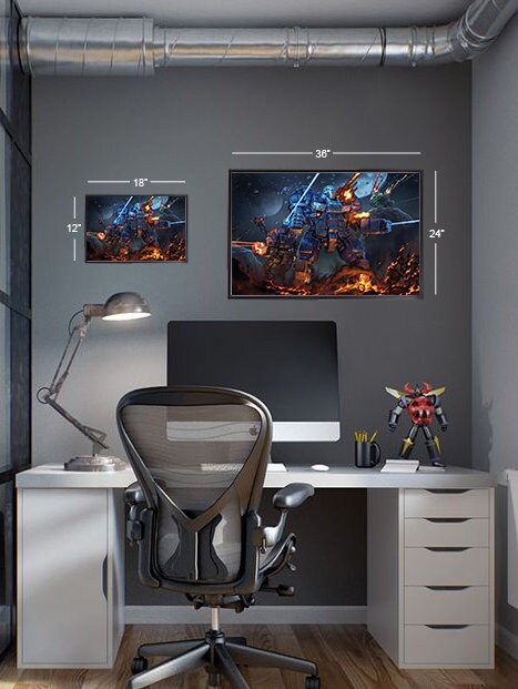 Battletech Fanart: Mechwarrior Atlas 12" X 18" and 24" X 36" Posters - Etsy