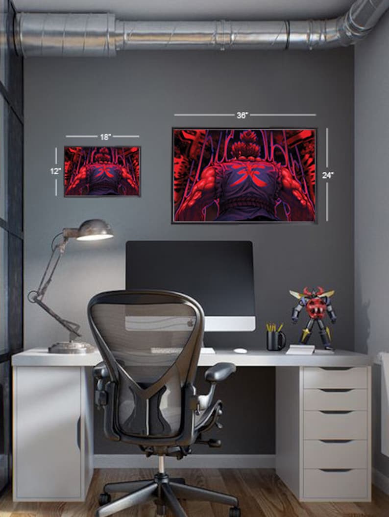 Street Fighter Fanart: Akuma 12" X 18" and 24" X 36" Posters - Etsy