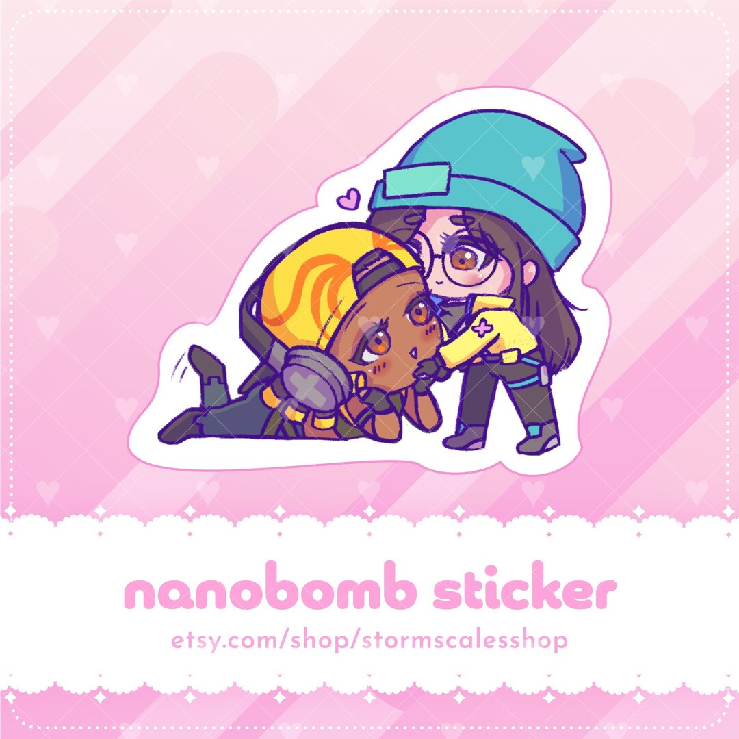 Valorant Nanobomb Killjoy X Raze Vinyl Sticker - Etsy