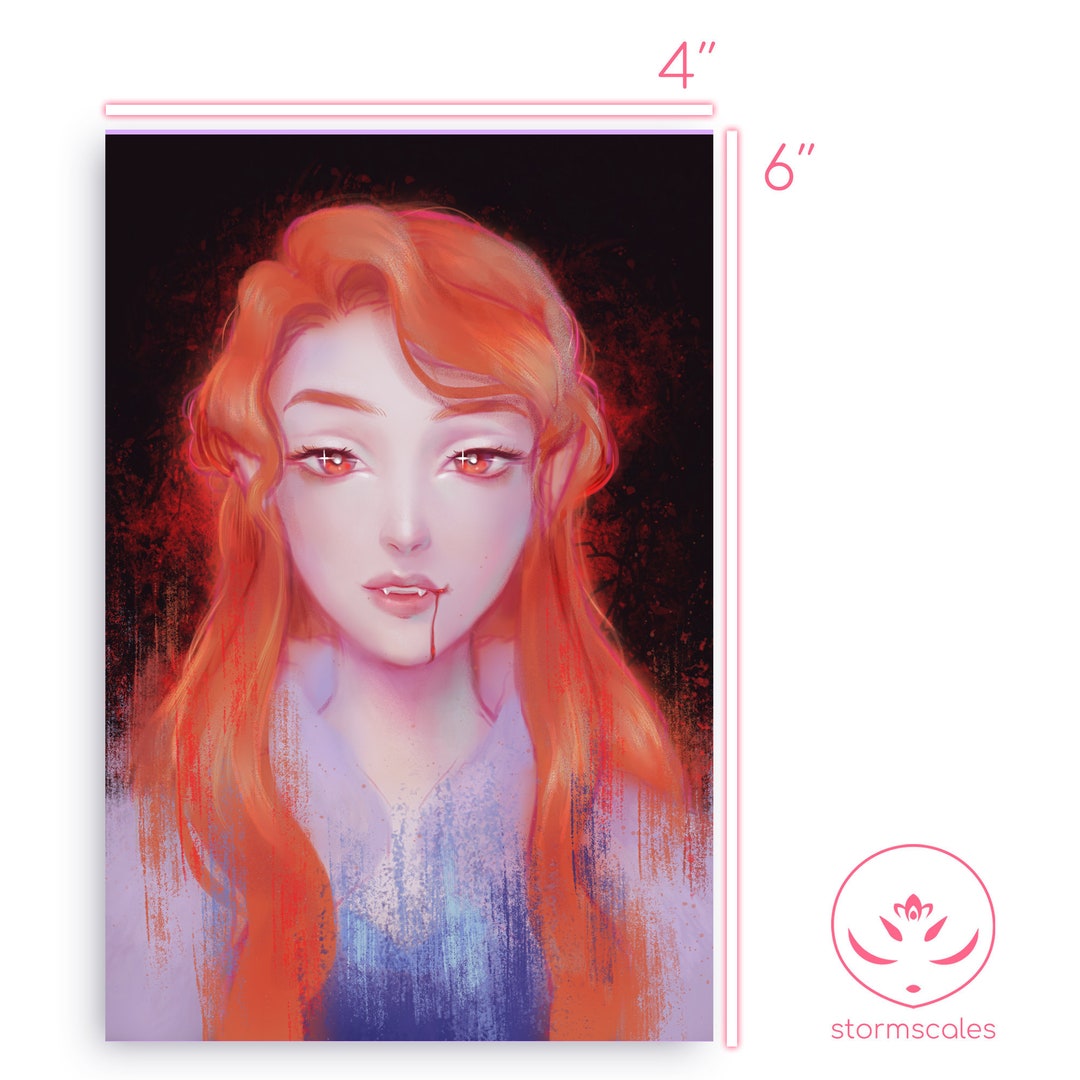 Castlevania - Lenore Portrait Postcard or Letter-sized Print - Etsy