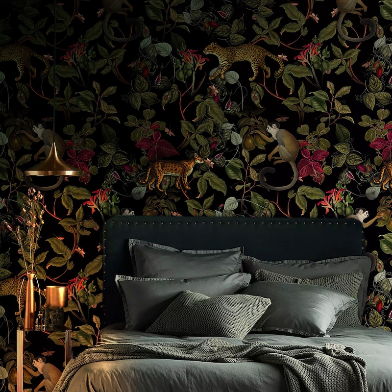 Cheetah Wallpaper - Etsy