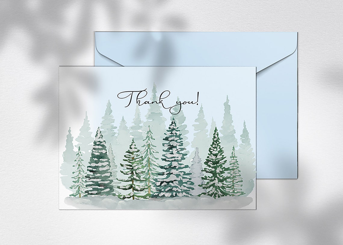 Watercolor Christmas Clipart Christmas Tree Clipart Winter - Etsy