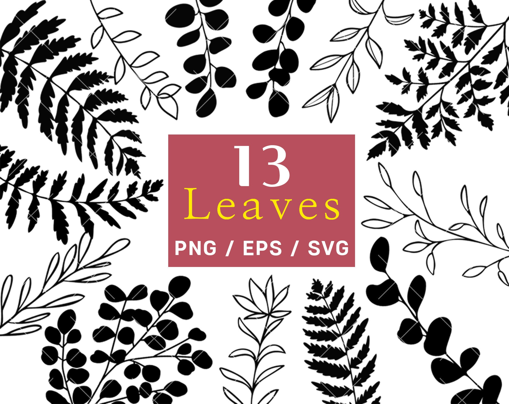 Dibujo de línea SVG Arte de línea svg Svg botánico Clip Art - Etsy España