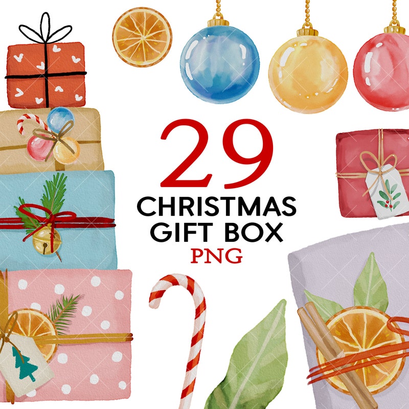Gift Box Clip Art - 60+ Gift Ideas for 2025