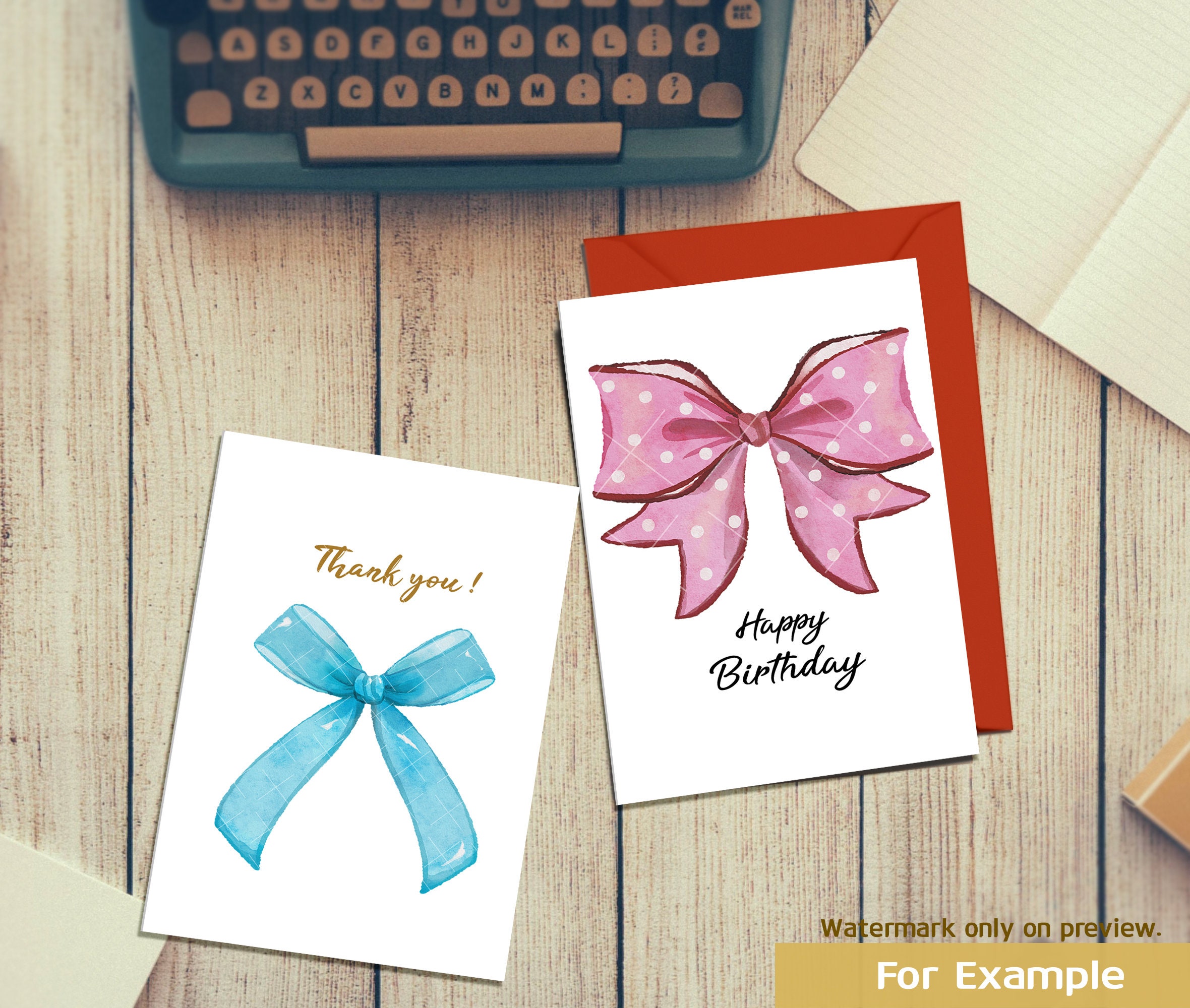 Watercolor Ribbon Clipart, Valentine Day Clipart, Birthday Clipart ...