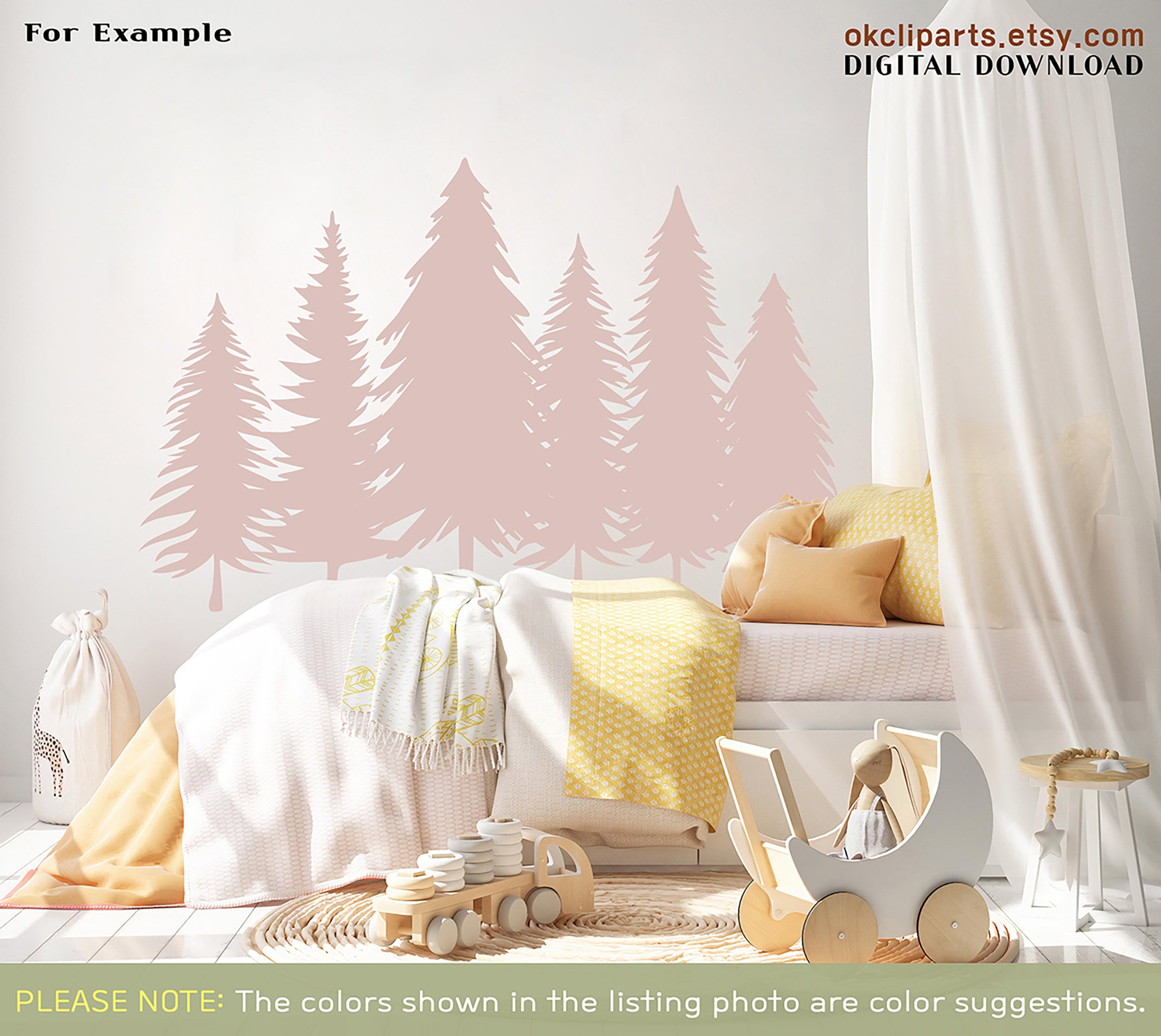 Tree Line Svg Forest Svg Tree Svg Tree Silhouette Svg - Etsy