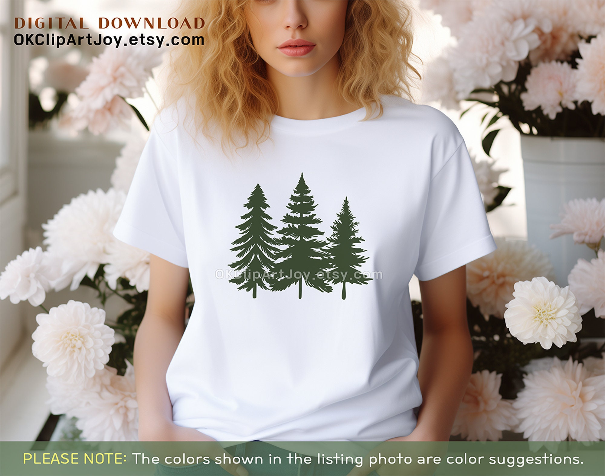Tree Silhouette Svg, Tree Line Svg, Tree Svg, Treeline Svg, Pine Tree ...