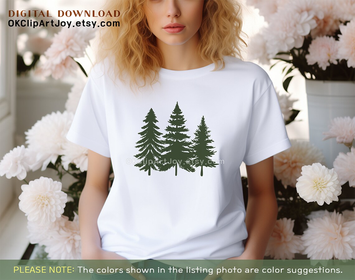 Tree Line Svg, Forest Svg, Tree Svg, Tree Silhouette Svg, Treeline Svg ...