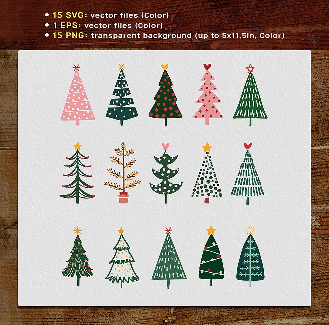 Christmas Tree Svg Holiday Clipart Christmas Svg Tree Svg - Etsy