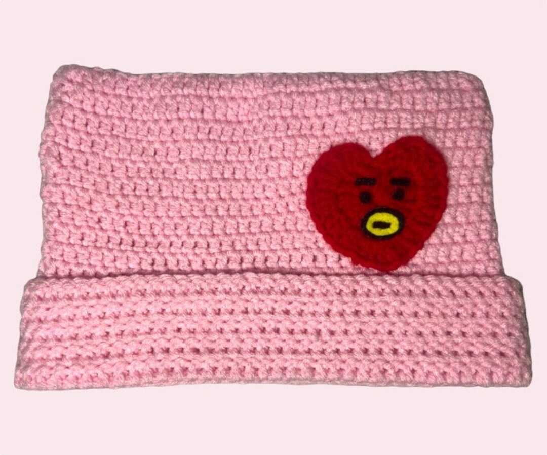 BT21 Tata Kitty Crochet Hat - Etsy