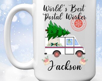 Mail Carrier Gift Postal Worker Gift Mailman Mug Post - Etsy