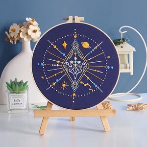 Embroidery Kit for Beginner | Embroidery Kit With Pattern | Astrolabe ...
