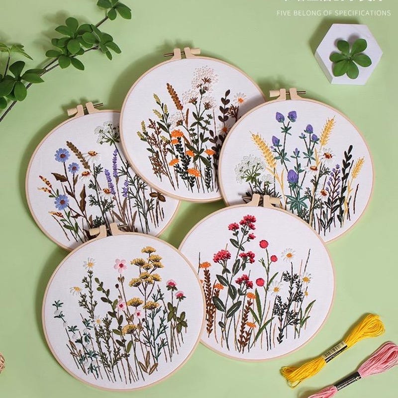 Crewel Embroidery Kits - Etsy