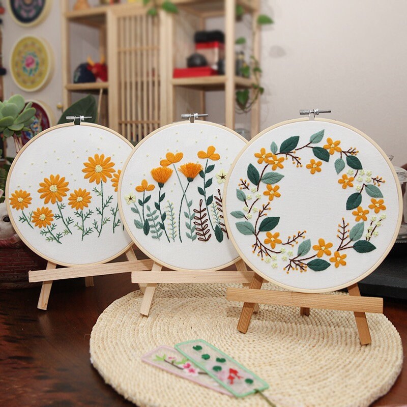 Summer Embroidery Kit - Etsy