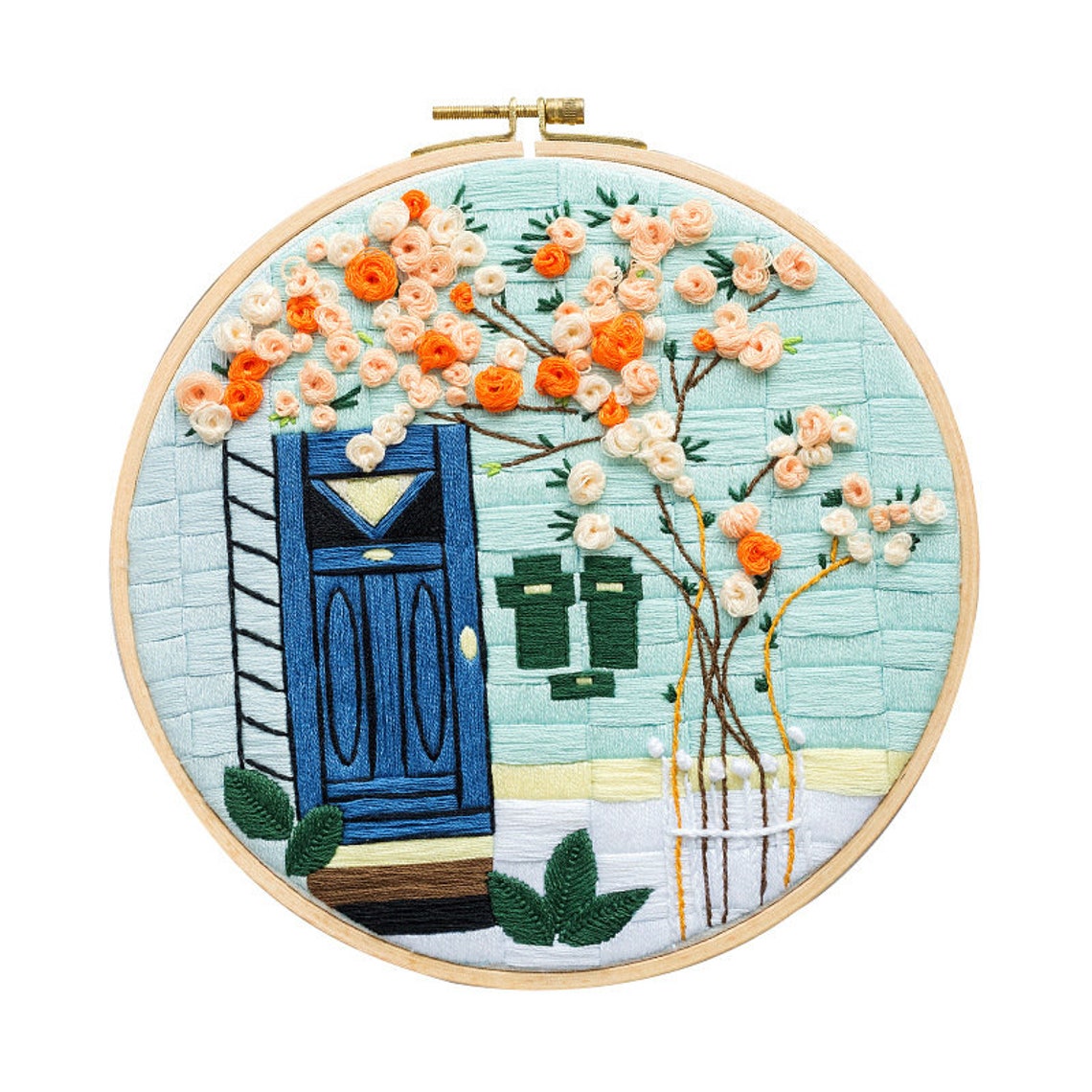 Beautiful Scenery Embroidery Kit Embroidery Kit With Pattern - Etsy