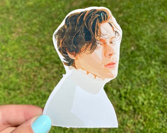 Harry Styles Golden Sticker - Etsy
