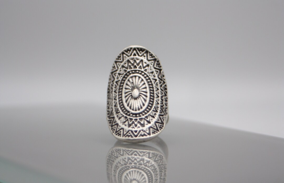 Mandala Ring - Etsy