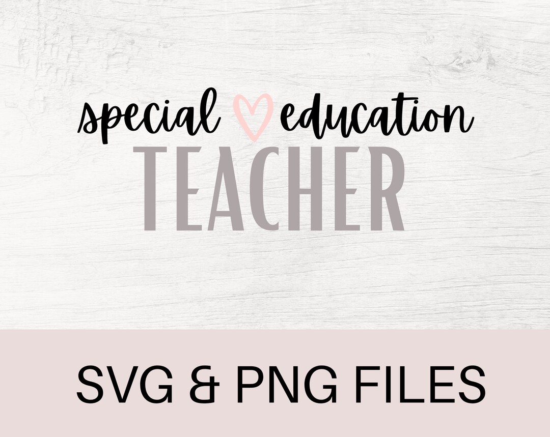 Special Education Teacher Svg, IEP Teacher Svg, Special Education Svg ...