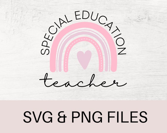 Special Education Teacher Svg IEP Teacher Svg Special | Etsy
